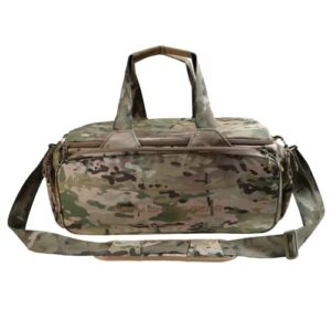 grey ghost gear large range bag - multicam