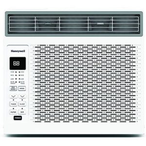 honeywell 6,000 btu digital window air conditioner, remote, 4 modes, eco, 250 sq ft coverage