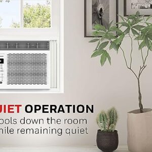 Honeywell 6,000 BTU Digital Window Air Conditioner, Remote, 4 Modes, Eco, 250 sq ft Coverage