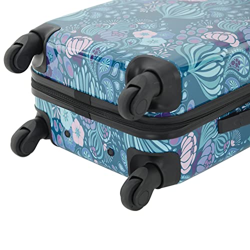 Travelers Club Bella Caronia 3 Piece or 20" Carry-On Voguish Luggage Set, Desert Pattern