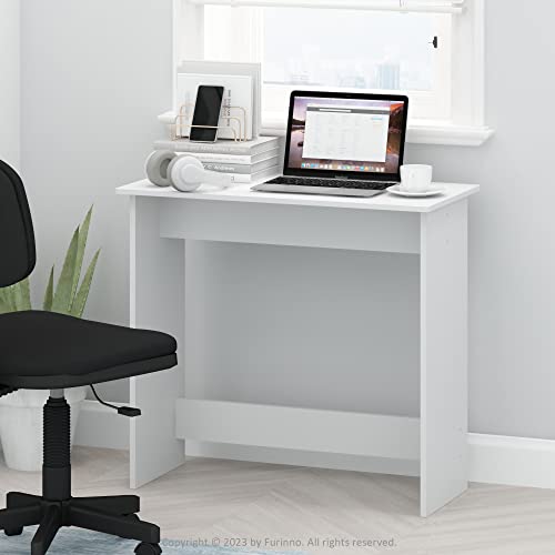 Furinno Simplistic Study Table, White