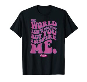 barbie the movie - you inspire me t-shirt