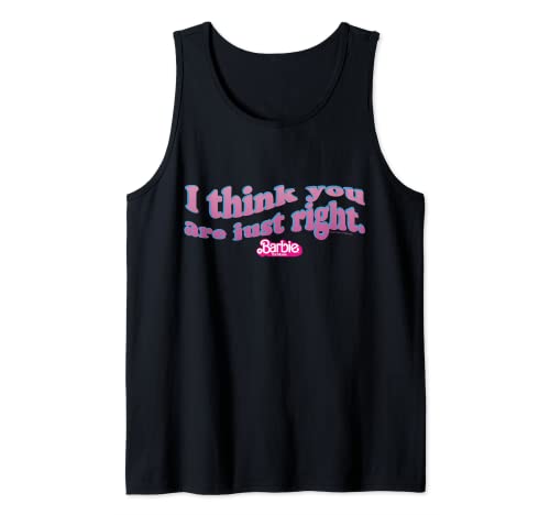 Barbie The Movie - You're Just Right Tank Top