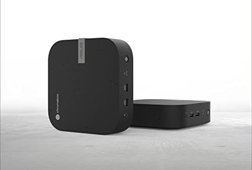 ASUS Chromebox 5 with Intel® Celeron 7305 Processor, 4GB Memory, M.2 128G NVMe SSD, Dual HDMI, one DP, Gigabit LAN, WiFi 6E, Thunderbolt ™ 4, Chrome OS, VESA Mount,Black