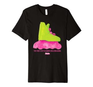 barbie the movie - rollerblading barbie premium t-shirt