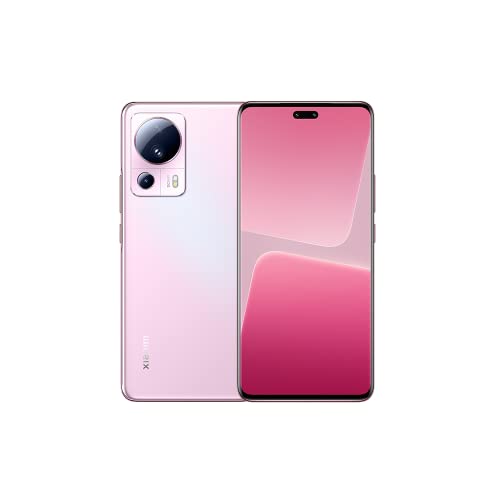 Xiaomi 13 Lite 5G + 4G LTE (256GB + 8GB) Global Unlocked 6.55" 50MP (ONLY Tmobile Mint USA Market) + (Fast Car 51W Charger) (Lite Pink (Global Version))