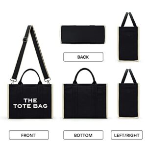 The Tote Bag For Women,Womens Tote Bags with zipper,Canvas Tote Purse Can shoulder/crossbody,Handbag