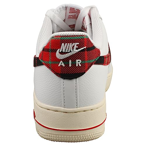 Nike Air Force 1 '07 3, Men's Basketball Shoes, White University Red, 7 US