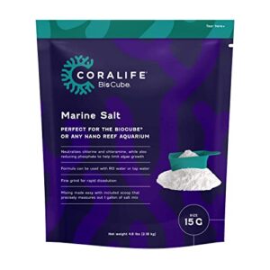 coralife biocube marine fish tank aquarium salt, 15 gallon