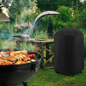 22 inches Outdoor Charcoal Grill Set of 12, Leonyo Large Kettle BBQ Charcoal Grill for Camping, Round Barbecue Grill Cooking Accessories with Charcoal Chimney Starter, Grill Cover, Tongs for Backyard