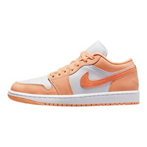 jordan 1 low women sunset haze/bright citrus dc0774-801 9