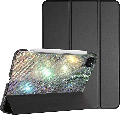 Teazgopx Bling Rhinestone iPad Pro 11 inch Case (1st, 2nd, 3rd, 4th Gen) 2018/2020/2021/2022 - Over 4100 High Quality Hand Glued Diamond,Glitter Sparkle Fashion Luxury Shiny Crystal Hard Shell