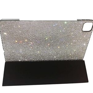 Teazgopx Glitter Diamond iPad Pro 12.9 Case 6th / 5th / 4th / 3rd Generation 2022/2021 / 2020/2018 - Over 5000 High Quality Hand Glued Rhinestone,Sparkle Bling Fashion Luxury Shiny Crystal Hard Shell