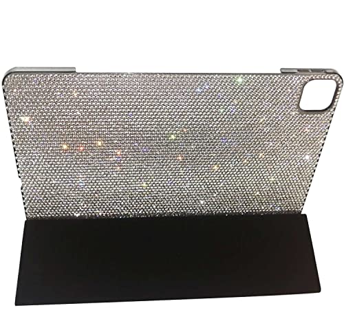 Teazgopx Glitter Diamond iPad Pro 12.9 Case 6th / 5th / 4th / 3rd Generation 2022/2021 / 2020/2018 - Over 5000 High Quality Hand Glued Rhinestone,Sparkle Bling Fashion Luxury Shiny Crystal Hard Shell