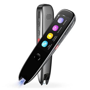 vormor x3 translation pen scanner, reader pen text to speech device for dyslexia 112 language translator device support text extract, intelligent recording scanner pen with 2.9 inch touch screen