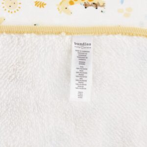 The Children's Place Baby Cozy Blanket, Yellow Giraffe, NO_Size