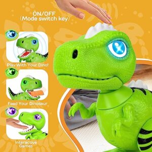 STEAM Life RC Robot Dinosaur Toys for Kids, Remote Control Smart Robot Pet Dinosaur for Age 3 4 5 6 7 8 Boys Girls, Interactive Hand Gesture Walking Dancing Robot, Kids Toys for Boy