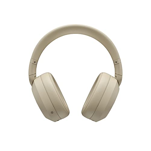 YAMAHA YH-E700B Wireless, Over-Ear, Noise-Cancelling Headphones, with Active Noise Cancellation (ANC) and 32 Hours of Battery Life (Beige)