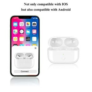 Compatible for AirPods Pro Charging Case Replacement, Compatible for Wireless AirPods Pro Charger Case with Bluetooth Pairing Sync Button,660 mAh Internal Large Battery