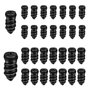 40pcs tire repair nails, rubber screw tire plugs self-service vacuum tire repair nail kit tires quick puncture repair tools for auto motorcycle car truck tractor (20 s+20 l)