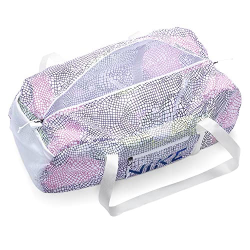 Nike Serena Williams Design Crew DV9251-100 Stash Duffel Bag (21L) (White/Action Grape/Black)