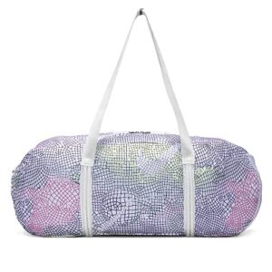 Nike Serena Williams Design Crew DV9251-100 Stash Duffel Bag (21L) (White/Action Grape/Black)