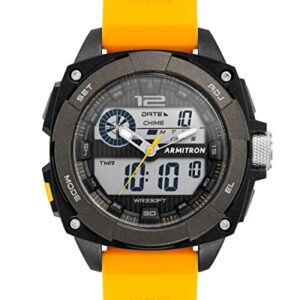 Armitron Sport Men's Analog-Digital Chronograph Resin Strap Watch, 20/5372