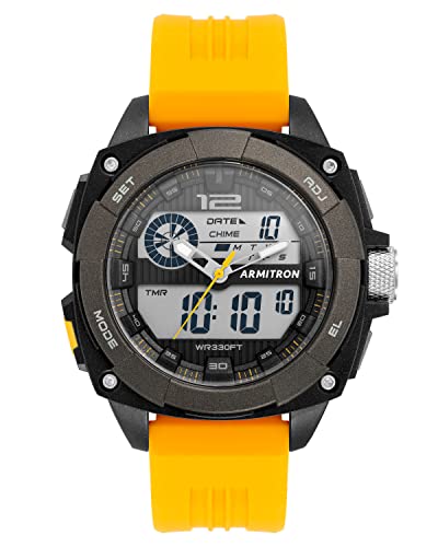 Armitron Sport Men's Analog-Digital Chronograph Resin Strap Watch, 20/5372