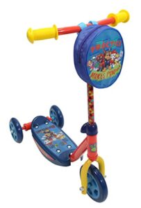 playwheels paw patrol 3 wheel leaning scooter