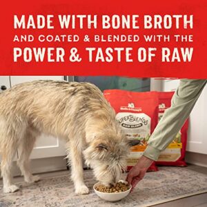 Stella & Chewy's SuperBlends Raw Blend Wholesome Grains Grass-Fed Beef, Beef Liver & Lamb Recipe with Superfoods, 3.25 lb. Bag