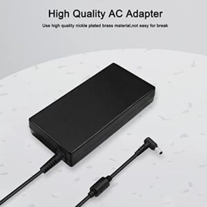 Juyoon 20V 6A Charger for MSI Thin GF63 13 12 11th Laptop MSI GV15 Thin MSI Cyborg 15 A12V A13V Summit E16 Flip A13V Power suply Cord(not fit 19.5V 6.15A Charger)