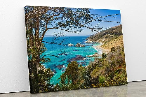 Big Sur Ocean Seascape Photo Wall Art Decor (Paper Print, 8x10 inches)