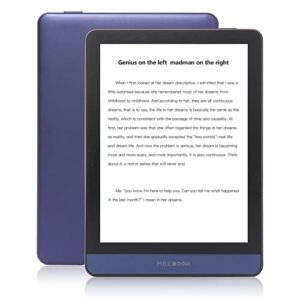 meebook e-reader m6 | 6' eink carta screen 300ppi | adjustable smart light | android 11 | ouad core processor | audio books|support google play store | 3gb+32gb storage | micro-sd slot | purple