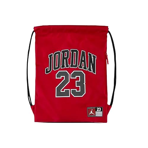 Jordan JERSEY GYM SACK, red, One size Size O-S (18" Height x 14" Lenght) Color Gym Red, Black, and White