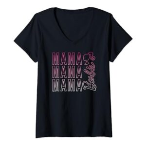 Barbie - Mama Barbie V-Neck T-Shirt