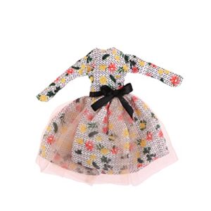 1 pc 11.5-inch doll daily wear skirt 30cm doll changing dress high waist show leg length