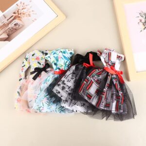 1 PC 11.5-inch doll daily wear skirt 30cm doll changing dress high waist show leg length