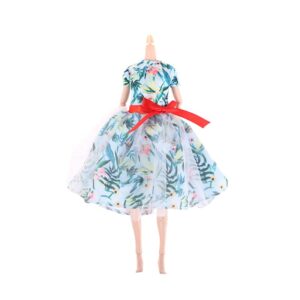 1 PC 11.5-inch doll daily wear skirt 30cm doll changing dress high waist show leg length