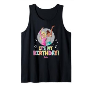 barbie - it's my birthday tank top