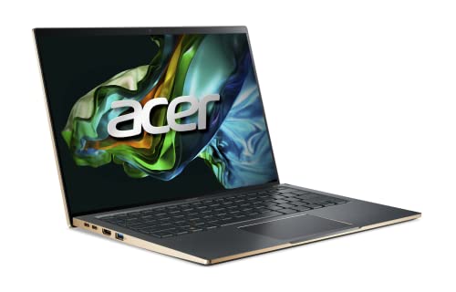 Acer Swift 14 Intel Evo Thin & Light Laptop | 14" WXGA IPS 100% sRGB Touch | 13th Gen Intel i7-13700H | Intel Iris Xe Graphics | 16GB LPDDR5 | 1TB Gen 4 SSD | Killer Wi-Fi 6E AX1675 | SF14-71T-74RF