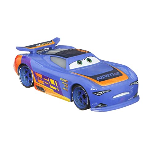 Disney Cars Diecast 2-Pack Next-Gen Racers Easy Idle #15 Harvey Rodcap and RPM #64 Barry DePedal