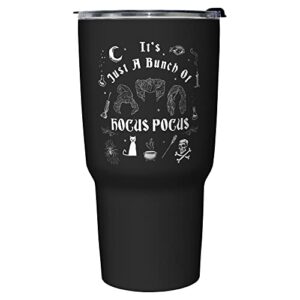 Disney Bunch of Hocus Pocus 27 oz Stainless Steel Insulated Travel Mug, 27 Ounce, Multicolored