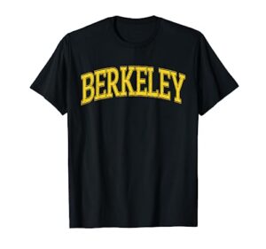 city of berkeley varsity jersey style t-shirt