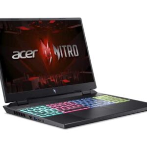 Acer Nitro 16 Gaming Laptop | Intel i5-13500H | NVIDIA GeForce RTX 4050 Laptop GPU | 16" 2560 x 1600 165Hz IPS G-SYNC Display | 8GB DDR5 | 512GB Gen 4 SSD | Wi-Fi 6 | RGB Backlit KB | AN16-51-56VR