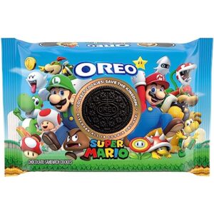 super mario™ oreo chocolate sandwich cookies, limited edition, 12.2 oz