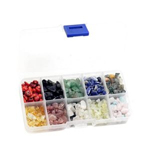 pistro 150g/box gemstone beads jewelry making chip beads diy bracelets crafts