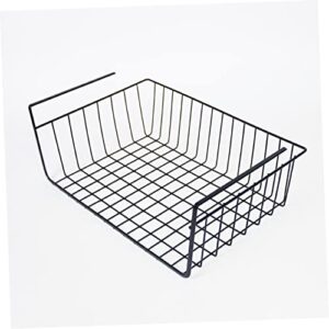 Alipis Fridge Shelves Shelf for Desk Kitchen Cabinet Shelf Hanging Storage Bin Basket Under Shelf Wire Rack Under Shelf Organizer Lower Hanger Lower Hanging Basket Storage Basket Food