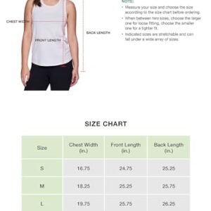 RBX Yoga Tank Top for Women Super Soft Stretchy Tank Relaxed Fit Workout Tank Top Sleeveless Gym Tee Airy Breathable Running Tank Top Camisole Seamed Orchid Purple L