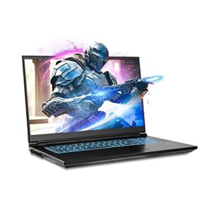 sager 2023 np8875e gaming laptop, 17.3 inch qhd 240hz 100% dci-p3 g-sync, intel i9-13900hx, rtx 4070 8gb, 32gb ram, 1tb gen4 nvme ssd, win 11