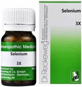 dr reckeweg selenium 3x trituration tablets 20gm